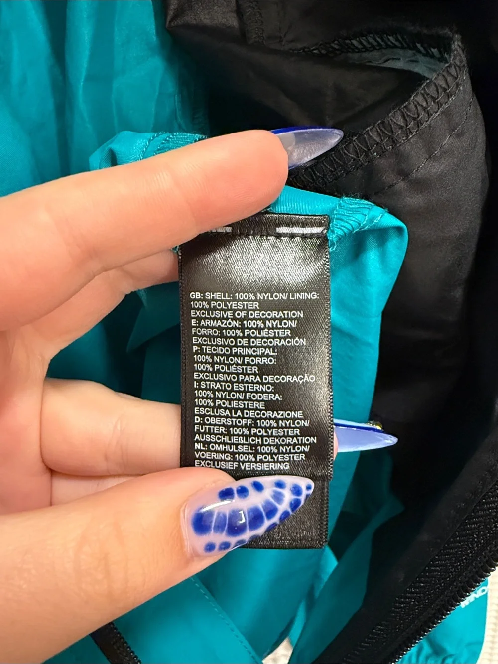 The North Face | Jackets & Coats | The North Face Teal And Black ...